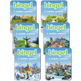 Bingel-tehtävät 1 - 6 -paketti